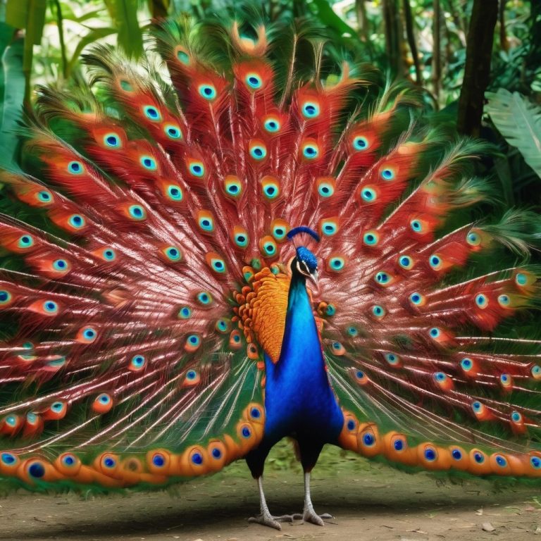 All About Red Peacocks – Everything You Need To Know - Pet Care Story