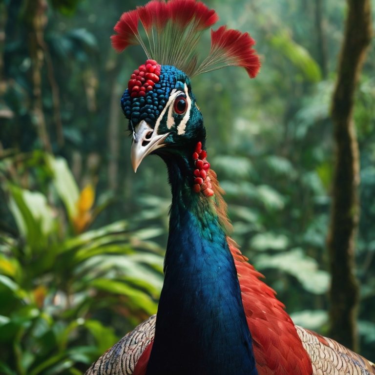 All About Red Peacocks – Everything You Need To Know - Pet Care Story